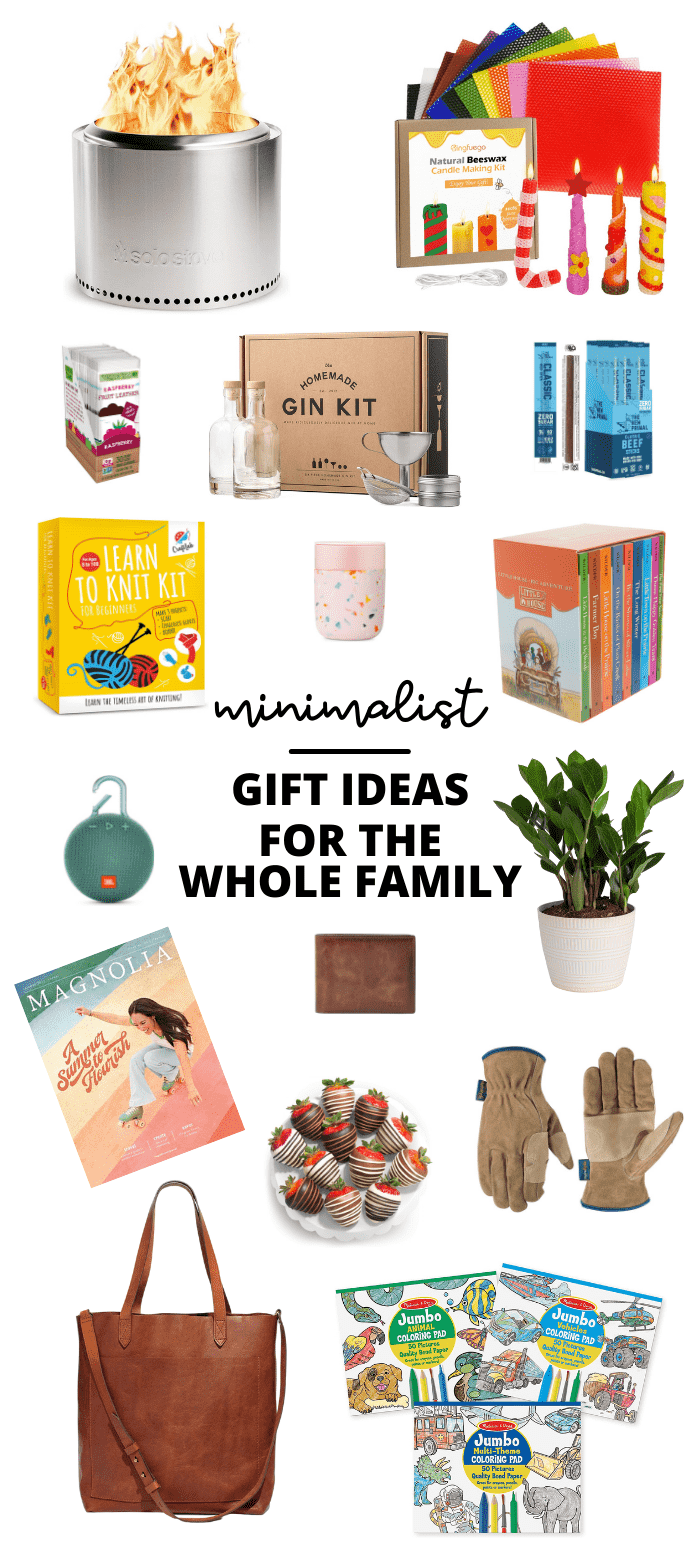 Over 100 Minimalist Gift Ideas - For All Ages - At Home On The Prairie