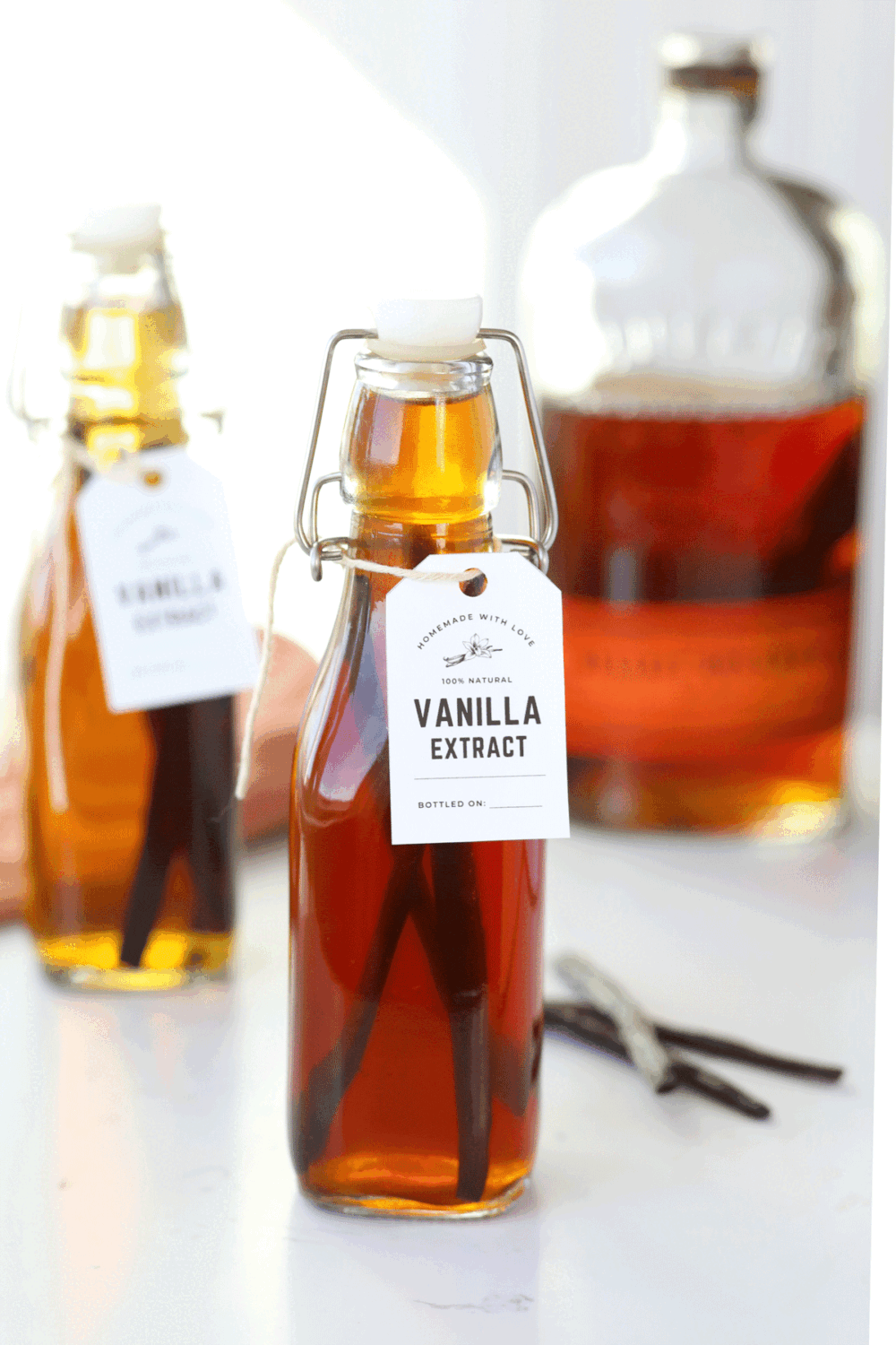 Homemade Bourbon Vanilla Extract