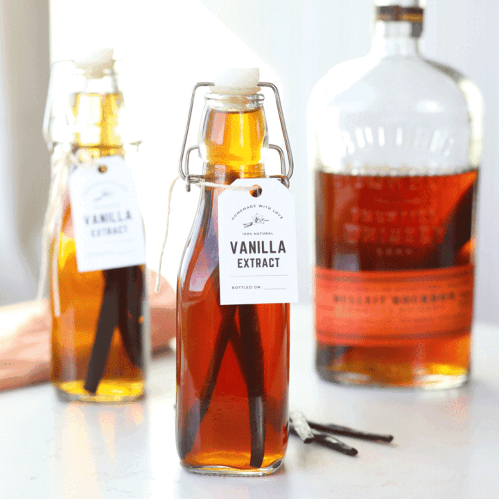 Homemade Bourbon Vanilla Extract